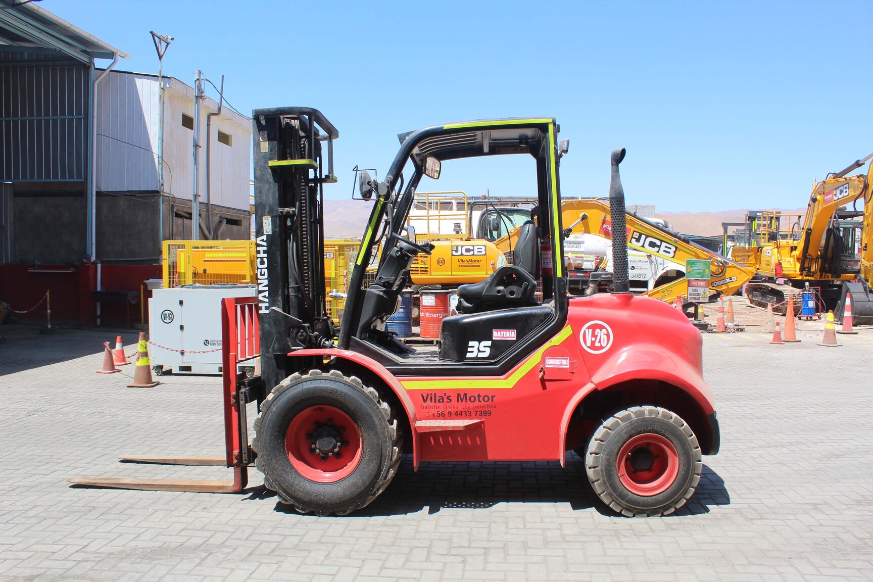 GRUA HORQUILLA 03.5 TON HANGCHA AÑO 2017 – Vila's Motor